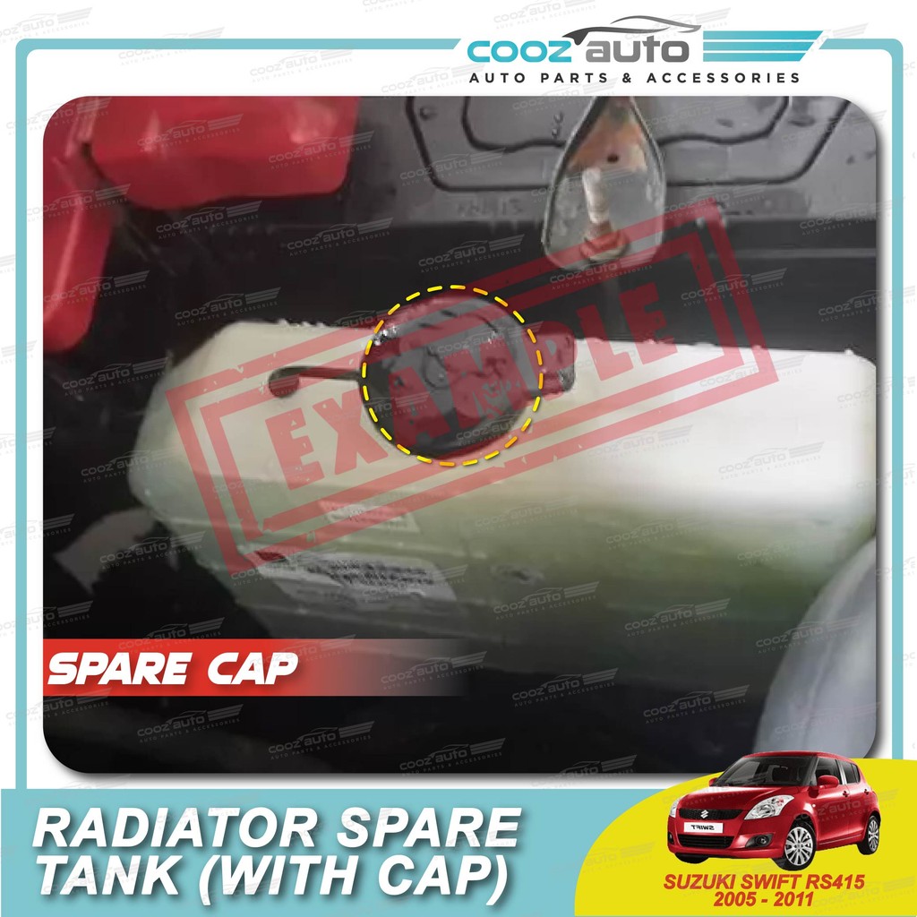 Suzuki Swift RS415 2005 - 2011 Radiator Water Spare Tank Second Bottle ...
