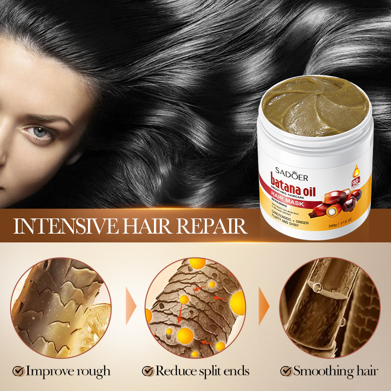 ROREC SADOER Batana Oil Smoothing Haircare Hair Mask Repairing ...