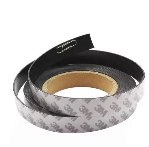 20mm 3M Tape Magnet Rubber Magnetic Bar Mosquito net Magnetic Bar with ...