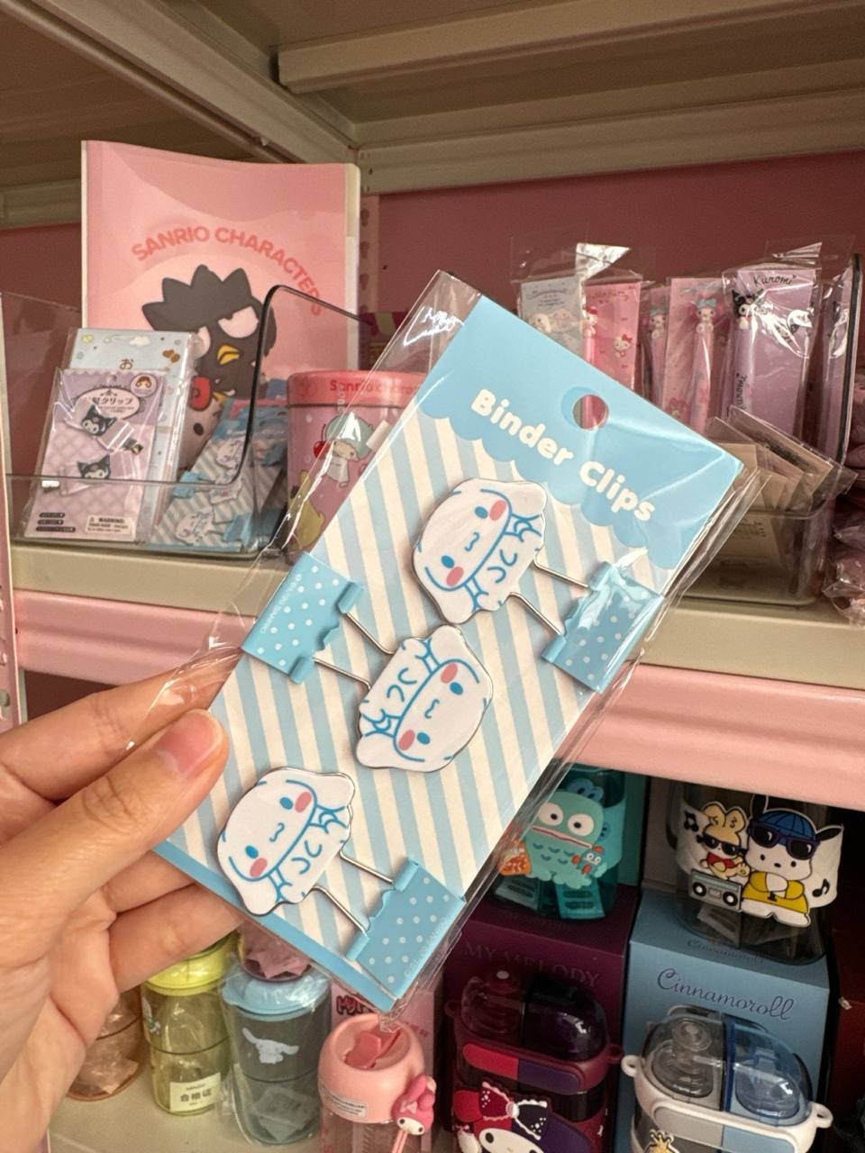 Cinnamoroll Japan Binder Clips 3 pcs | Shopee Malaysia