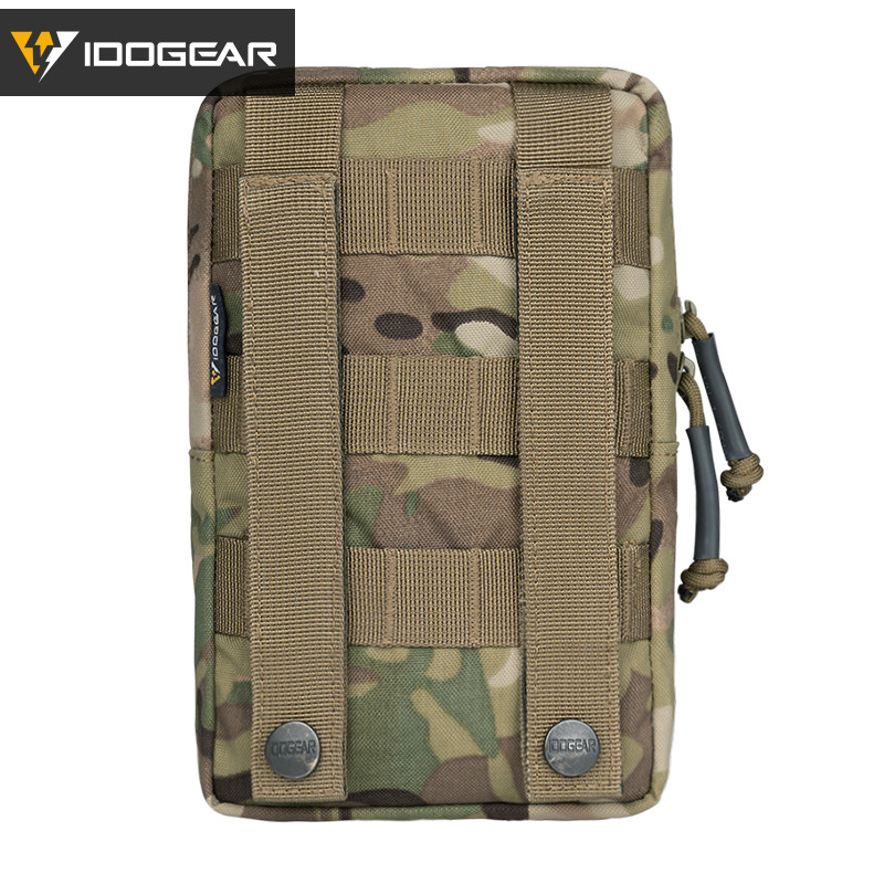 IDOGEAR Tactical Pouch EDC Multifunction Sundries Recycling Bag Laser ...