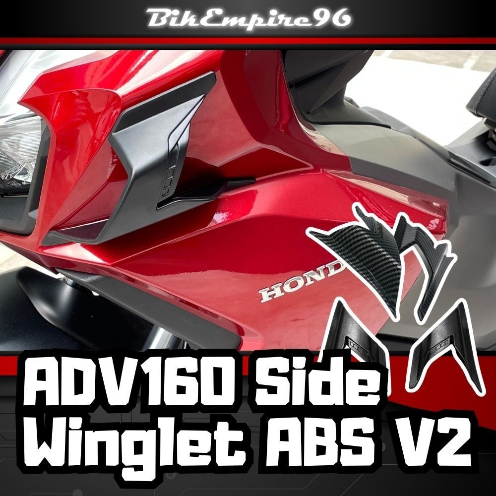 Honda ADV160 Side Winglet V2 Front Fairing Winglets Aerodynamic Wing ...