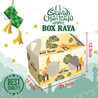 PKB Hari Raya Aidilfitri Gift Box Kotak Kuih Raya Packaging Gift Bag ...
