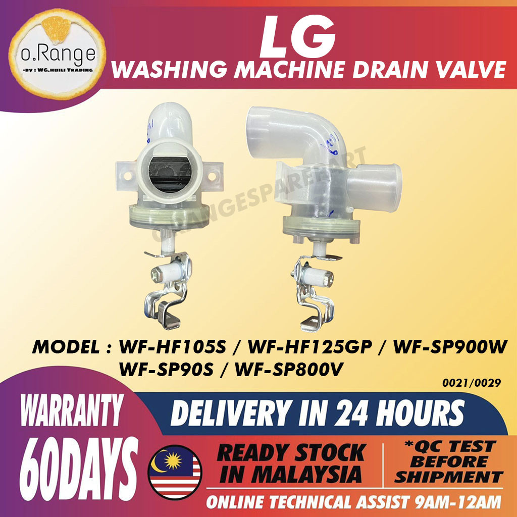 WF-HF105S WF-HF125GP WF-SP900W WF-SP90S WF-SP800V LG WASHING MACHINE VALVE PACKING / DRAIN VALVE ...