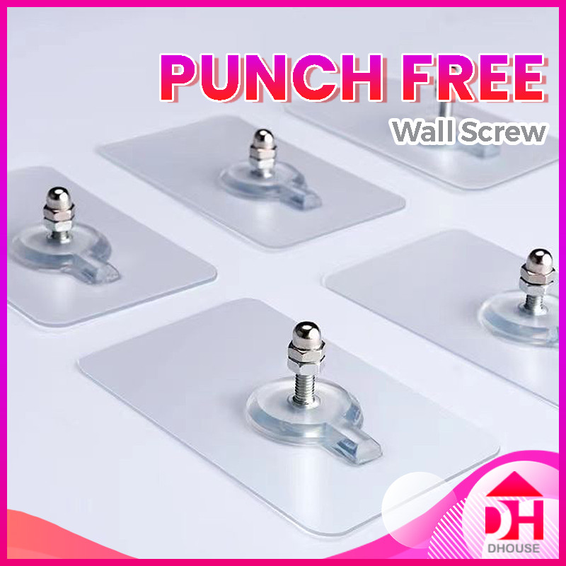 Wall Screw Sticker Frame Hook Punch Free Traceless Frame Hanging No ...