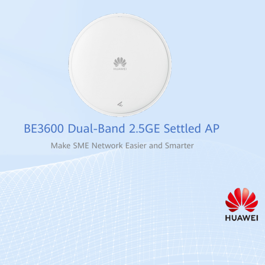 Huawei AP371 - BE3600 Dual-Band WiFi 7 Indoor Access Point | Smart ...
