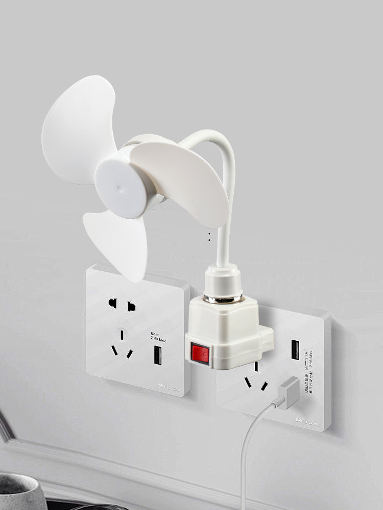 1pcs Portable E27 Socket Fan Can Change Direction Home Portable ...