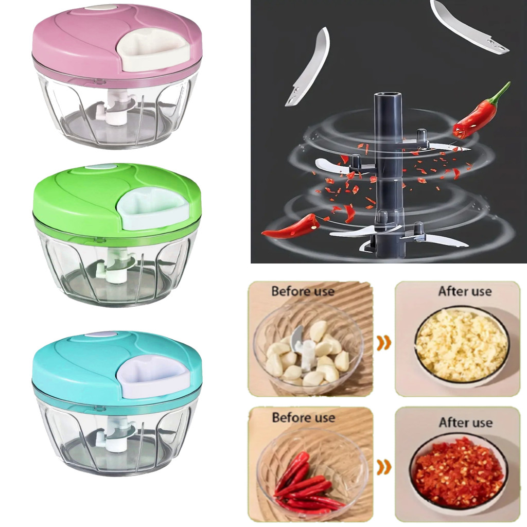 (WITH 3 STAINLESS STEEL BLADES) EW Extra Thick Multi Function Speedy ...