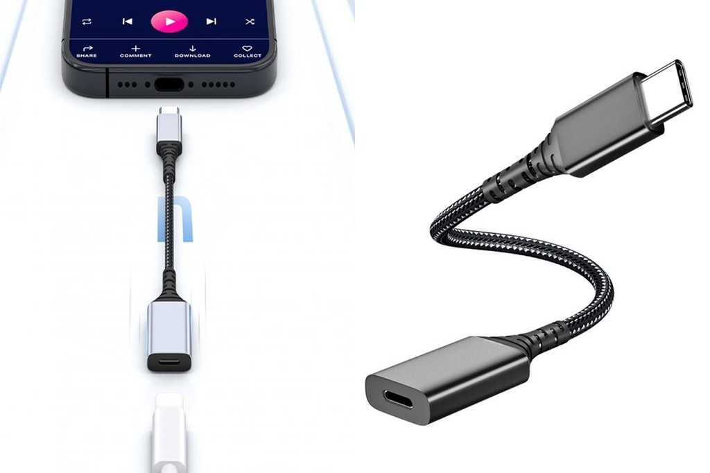 [Ready Stock] Portable Type-c to 8-pin Adapter Type-c to 8-pin ...