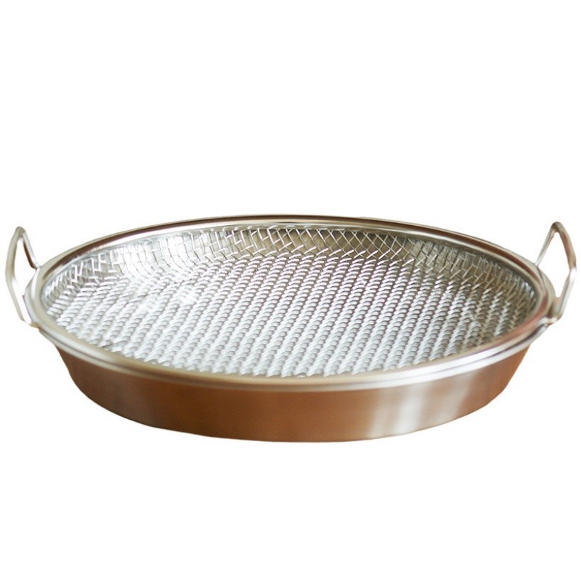 Kitchen Oil Strainer Pan / Stainless Steel Oil Leaking Mesh/ Frying Oil ...