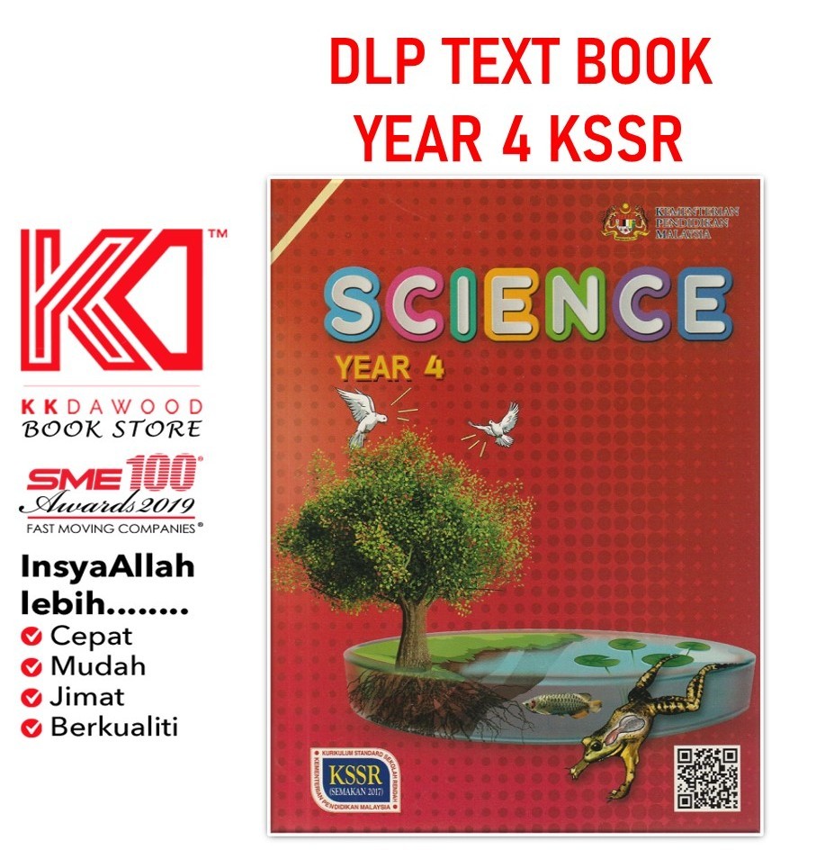 [KKD] Buku Teks Tahun 4 Science (DLP/English Version) | Shopee Malaysia