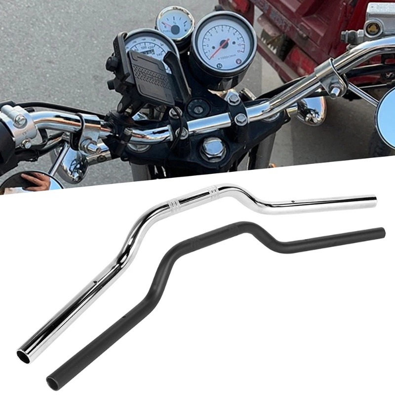 7/8'' 22MM Motorcycle Handlebar 1'' 25MM Motorbike Handle Bars Steering ...