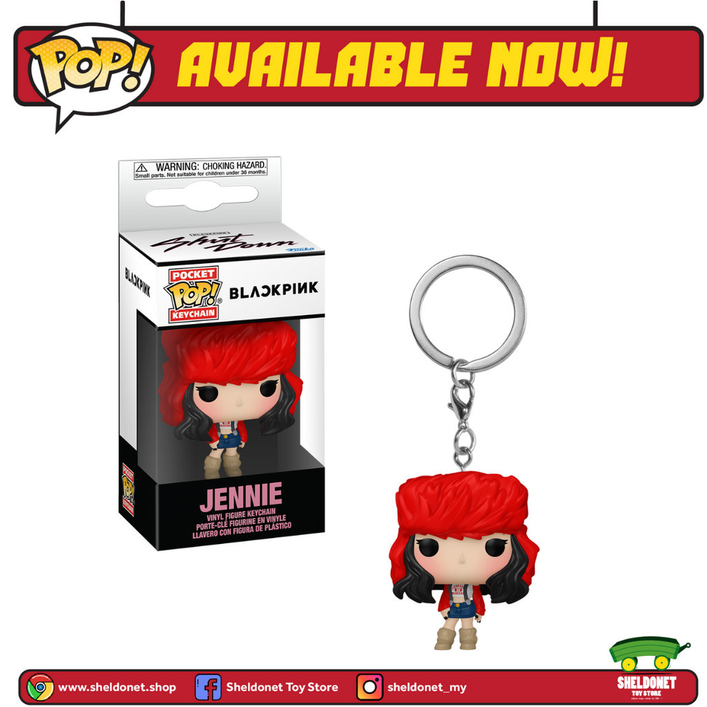 Funko Pocket Pop! Keychain: BLACKPINK - Jennie | Shopee Malaysia