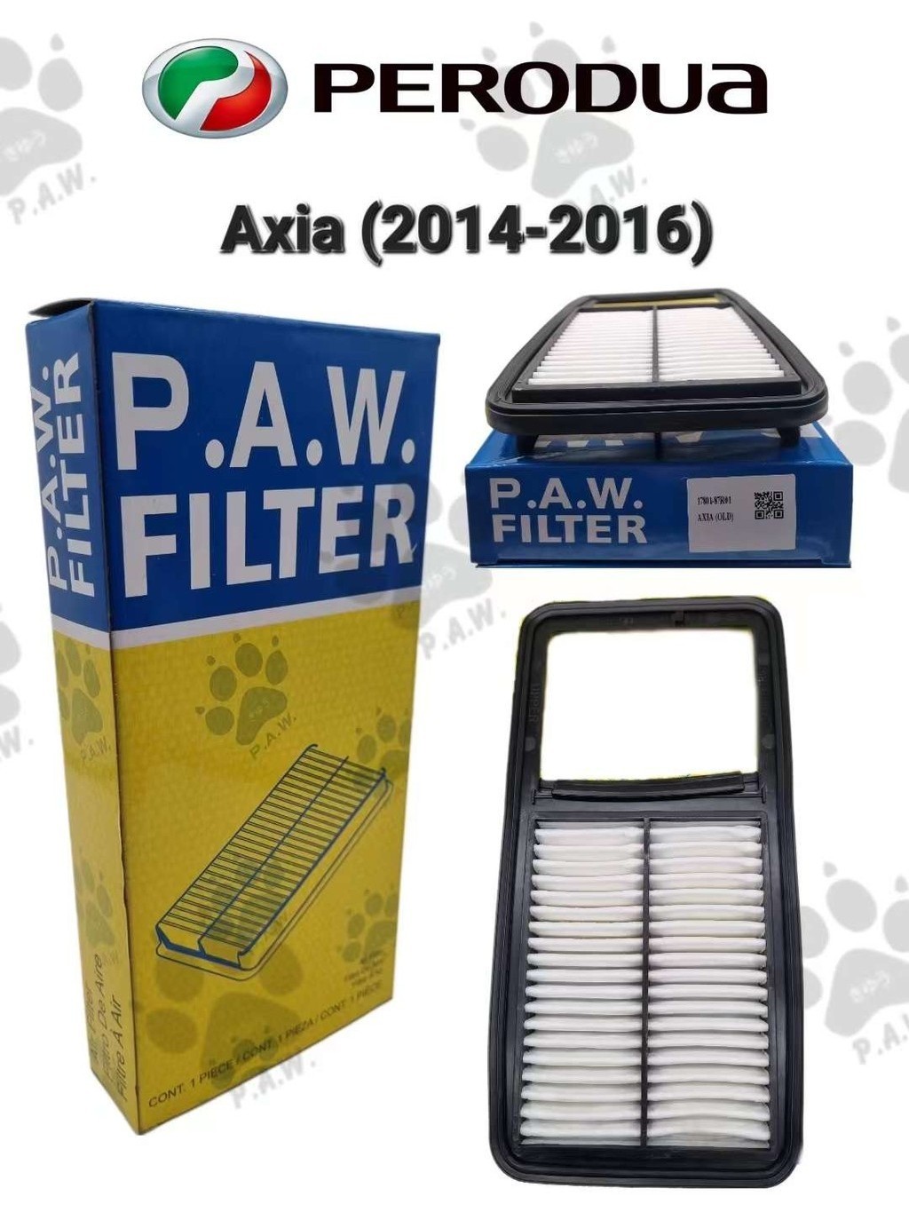 Air Filter for PERODUA AXIA D87A (2014-2016) | Shopee Malaysia