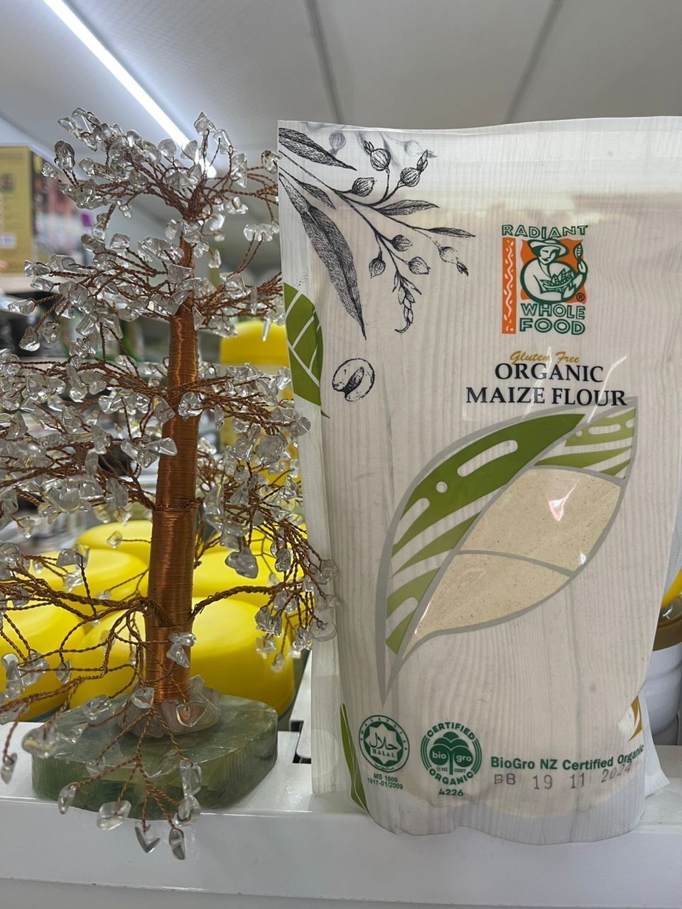 RADIANT-ORG MAIZE FLOUR 500GM (GLUTEN FREE) | Shopee Malaysia