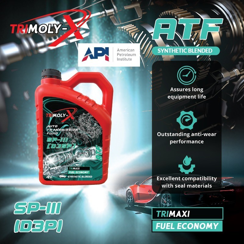 TRIMOLYX ATF SP III SP3 / D3-SP 4L FULLY SYNTHETIC AUTOMATIC ...