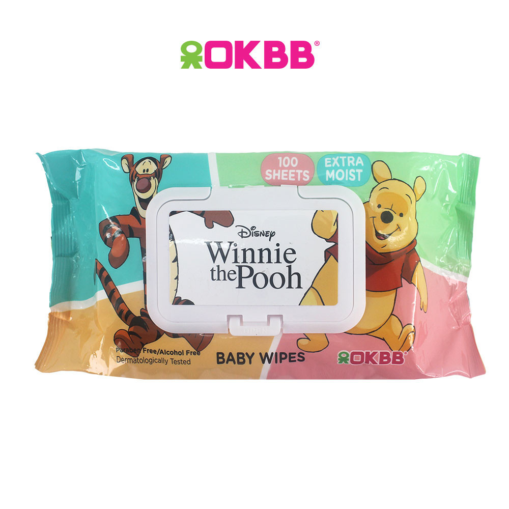 Disney Winnie The Pooh Baby Wipes 100s WPBW100 | Shopee Malaysia
