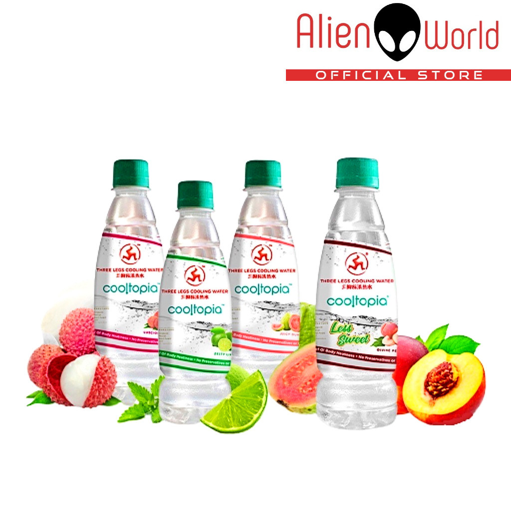 6 in 1 Cool Topia Three Leg Lychee Guava Lime Peach | Cooltopia Air 3 ...