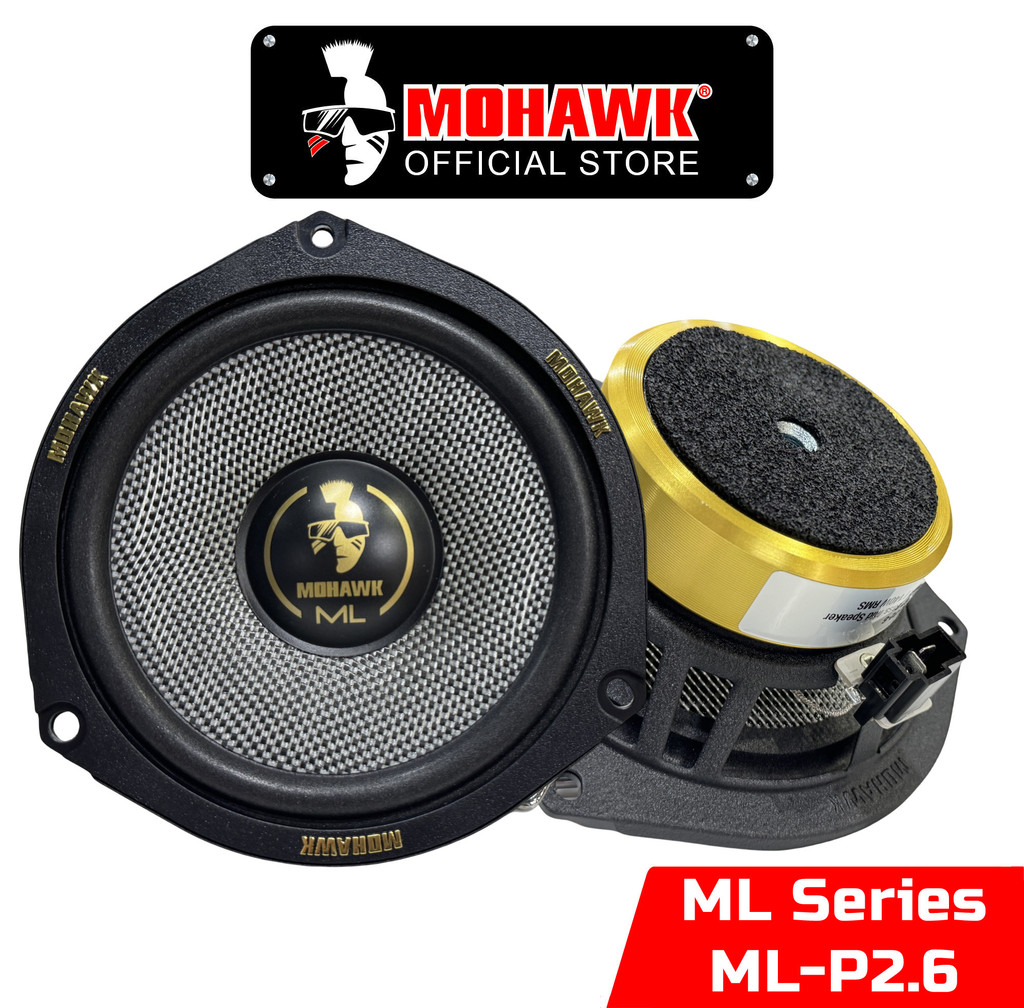 Mohawk 6" Mid Bass ML Series Plug n Play Car Speaker For Perodua Myvi ...