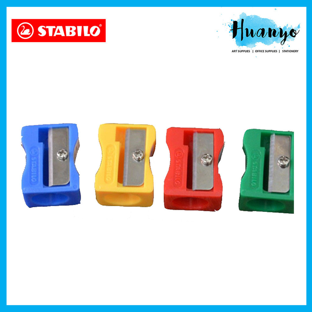 Stabilo Jumbo Colour Sharpener Set of 3 (Random Colour) No. 4562BL3 ...