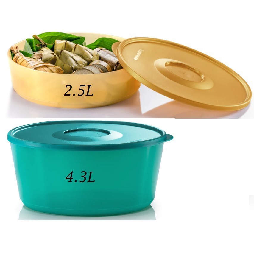 Tupperware Illumina Bowl Level Set 2.5L/4.3L/550ml/ Level set March ...