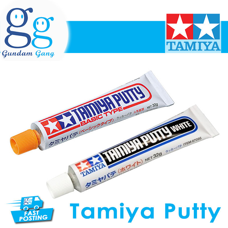Tamiya Putty Basic Type Gray White 32g [Gundam Gang] | Shopee Malaysia