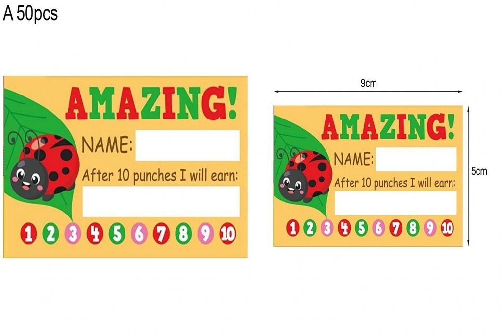ccooamani| 50Pcs Reward Cards Versatile Motivational Supportive ...