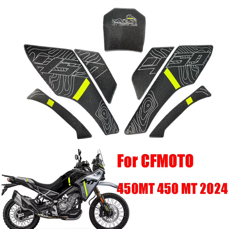 Motorcycle Fuel Tank Pad Protector sticker Side Pad Knee Grip Decal Kit ...