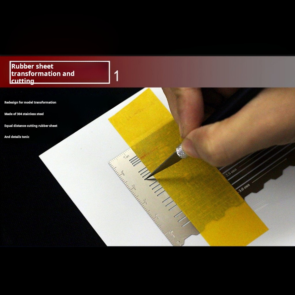 MS006 ABS Plastic Sheet Detail Transformation Cutting Equidistant ...