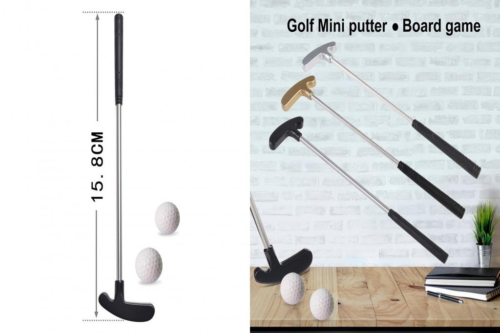 Cute_ Affordable Golf Putter Mini Golf Putter Set with Tpr Grip and 2 ...