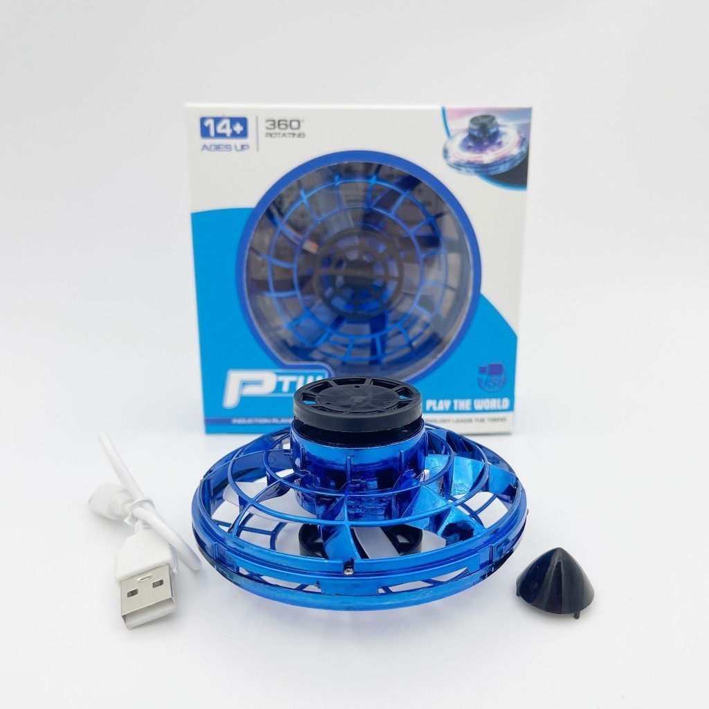 Mini flying ball toy drone UFO children's rotator LED infrared sensing ...