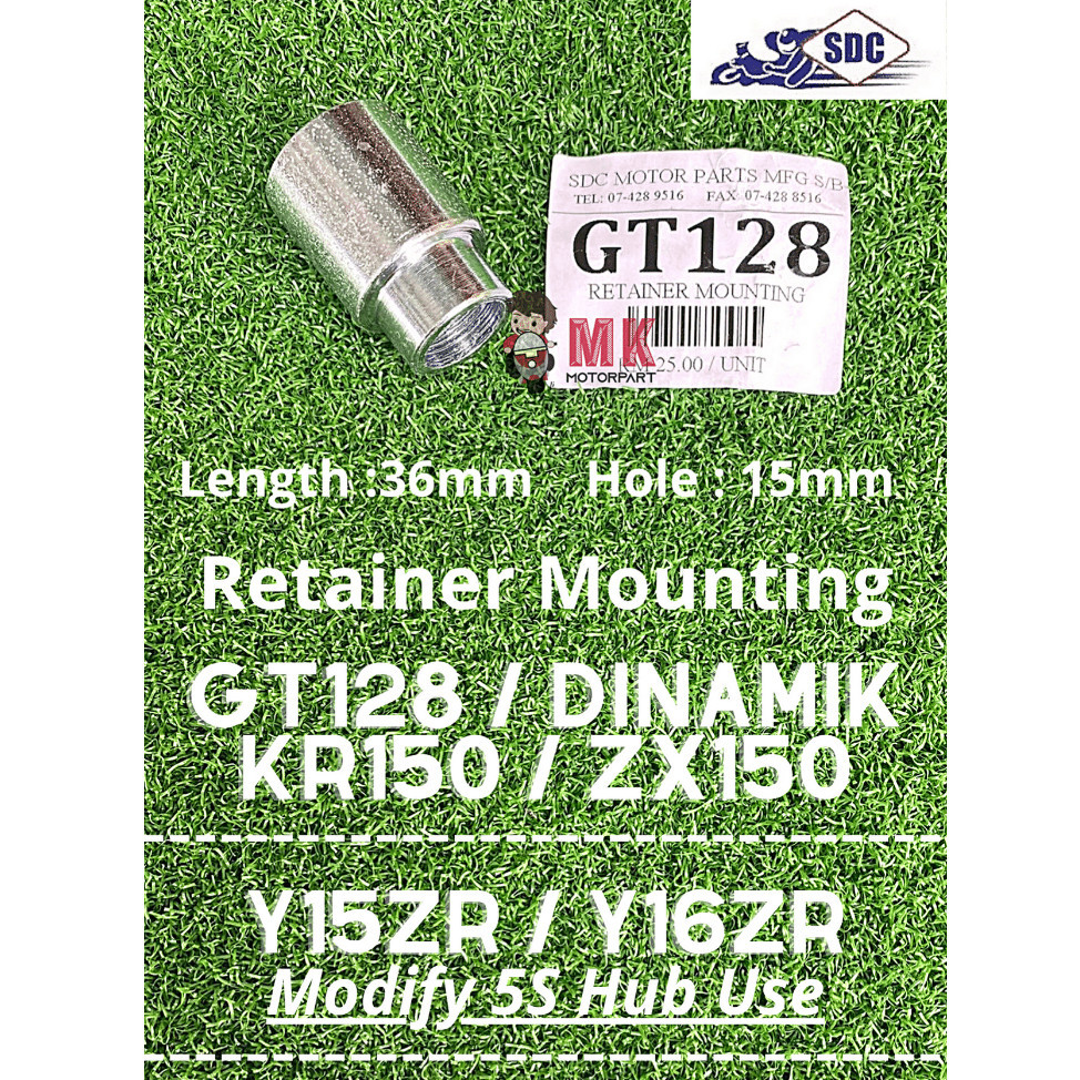 RETAINER MOUNTING Modenas GT128 / DINAMIK Kawasaki KR150 / ZX150 ...