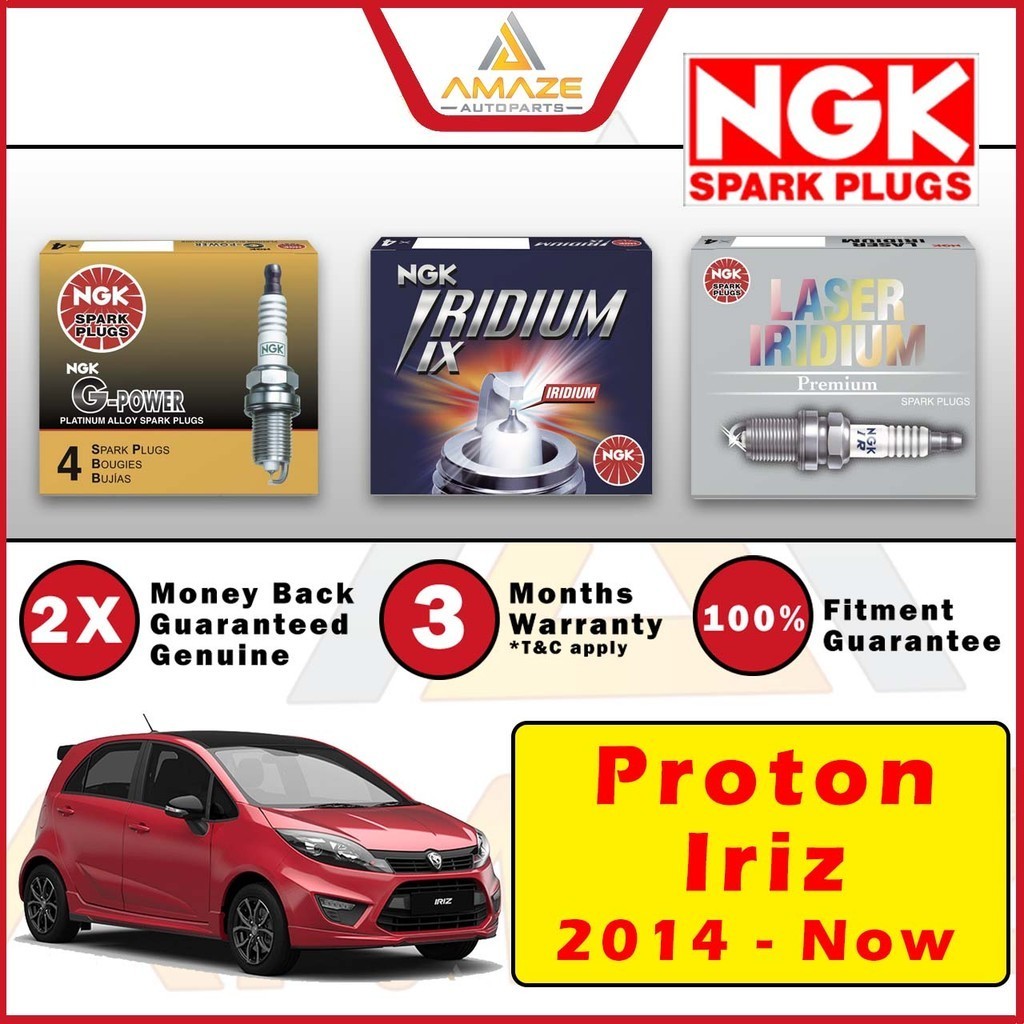 NGK Spark Plug (G-Power Platinum / Iridium IX / Laser Iridium) for ...