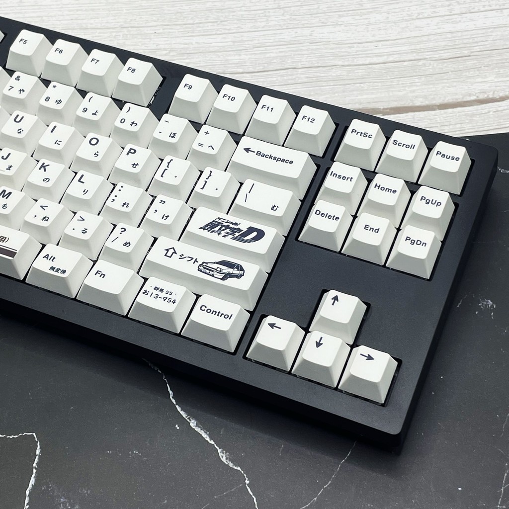 AE86 Initial D Fujiwara Tofu Shop Keycap PBT Material Original Highly ...