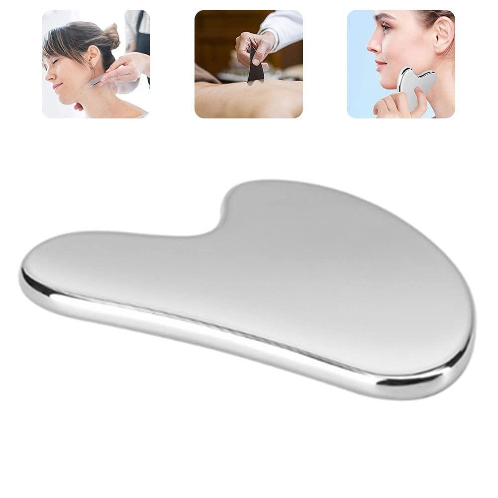 SALORIE Stainless Steel Guasha Scraping Massage Face Massager ...