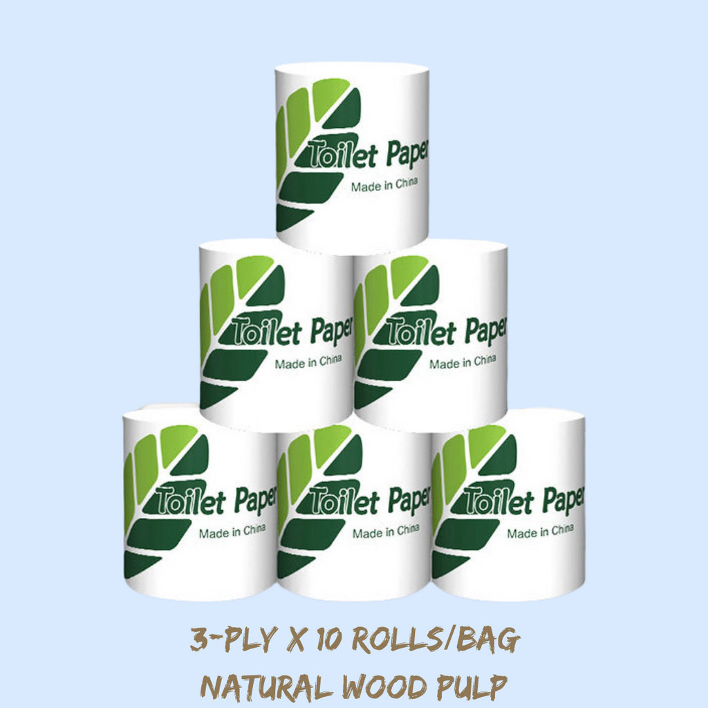 6ply/4ply/3ply Toilet Roll | Soft For Sensitive Skin 10/12/18 Rolls ...