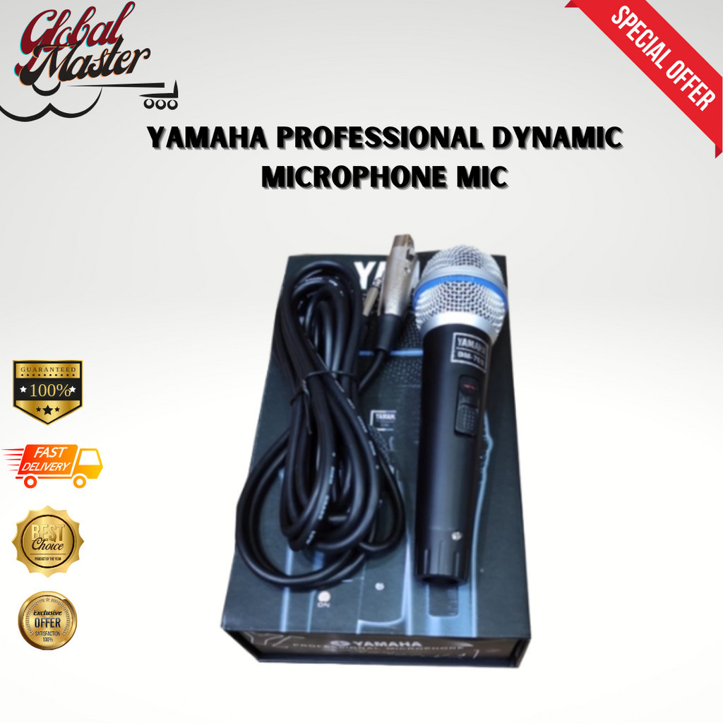 Yamaha Professional Dynamic Microphone Mic / Mikrofon Dinamik Yamaha ...
