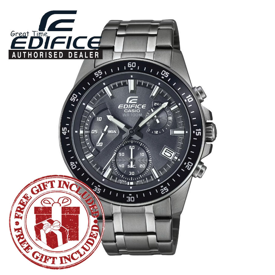 (READY STOCK) Official Marco Warranty CASIO Edifice EFV-540DC-1C Series Men's Standard ...