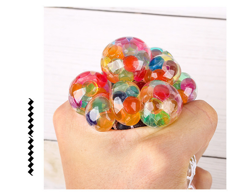 MA HOME Squishy Net Fruity Ball Squeeze Relax Stress Release Fun Toy ...
