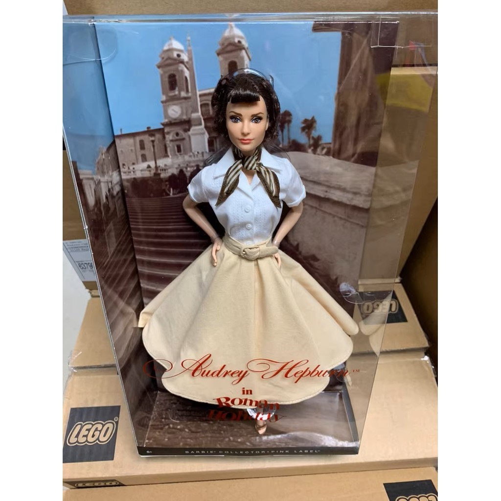 Barbie Collector Pink Label Audrey Hepburn Barbie In Roman Holiday Doll ...