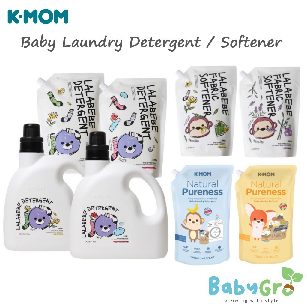 K-MOM / KMOM Lalabebe Baby Laundry Detergent | Shopee Malaysia
