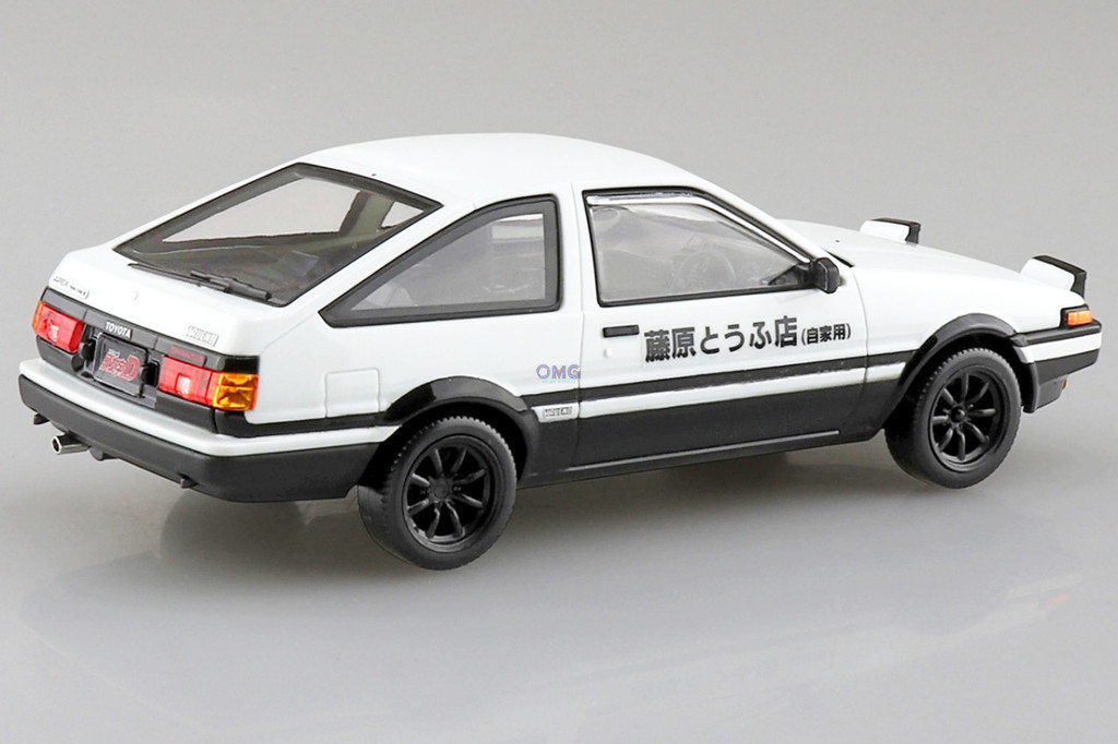 Aoshima 1/32 Initial D Fujiwara Takumi AE86 Hachiroku No.CM1 The Snap ...