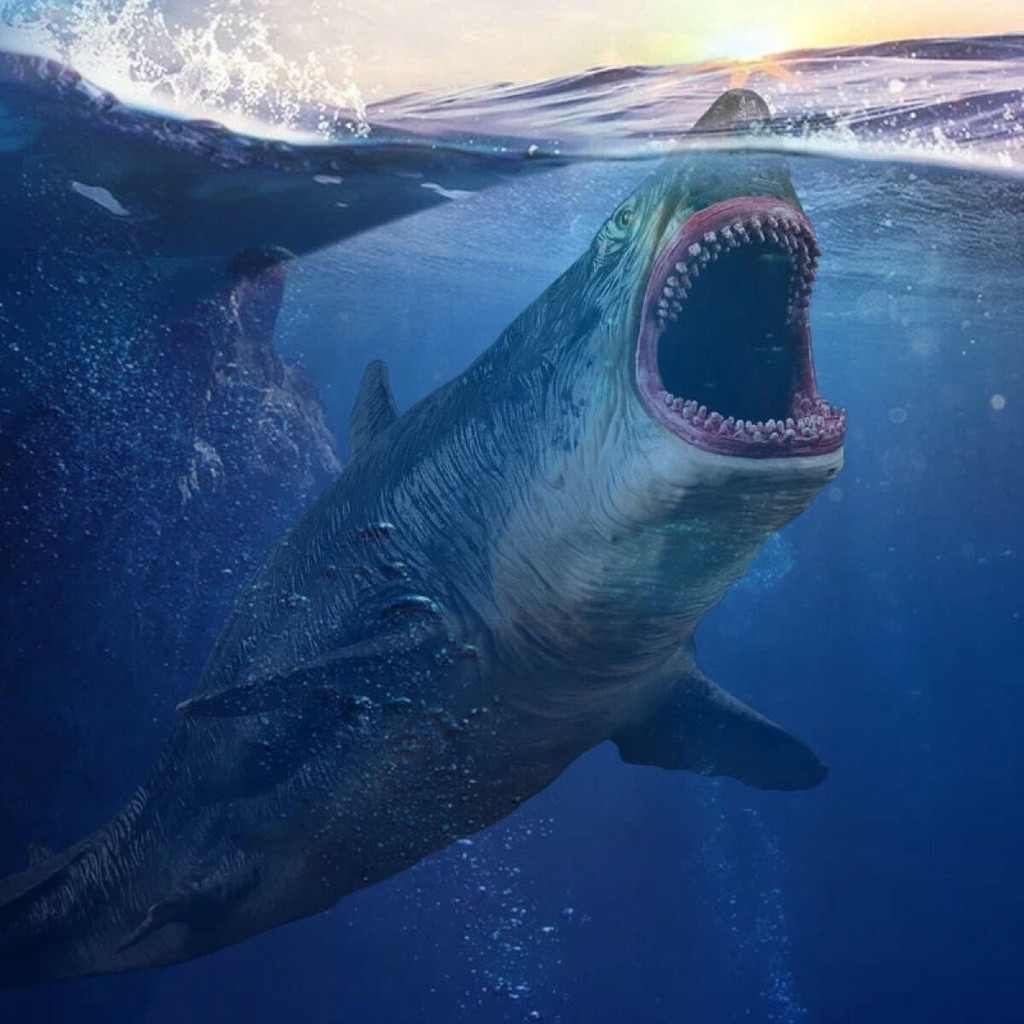 A0380 Children Simulation Marine Life Animal Model Tiger Shark Great ...
