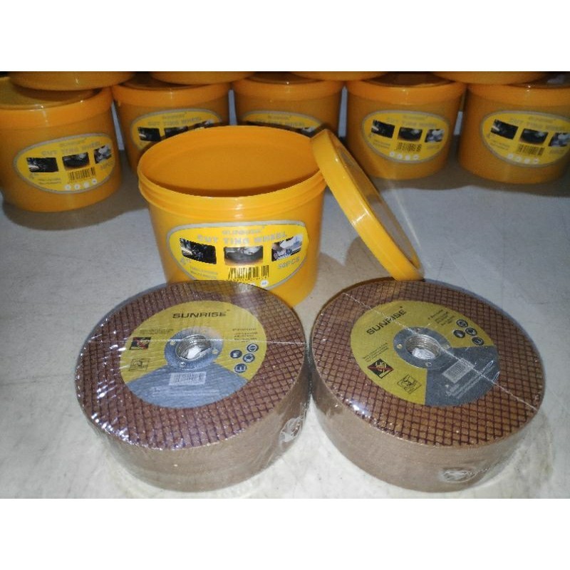 Original Sunrise Cutting Disc Gold PVC container per Box 50 pcs.steel ...