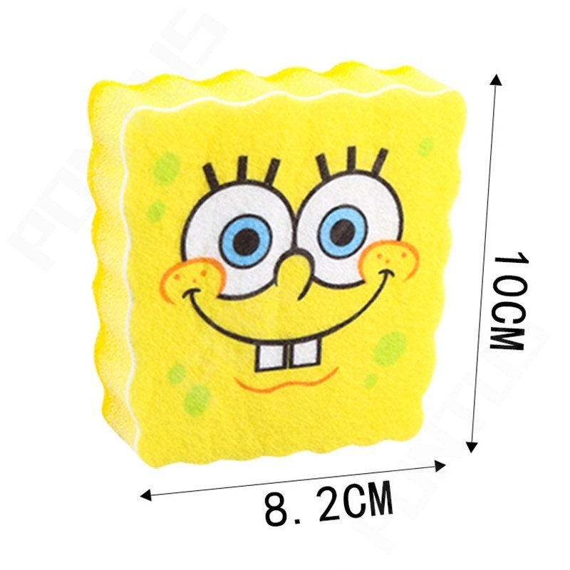 Dishwashing Spongebobs Sponge Shelf Cartoon Wash Dishes Cleaning Sink ...