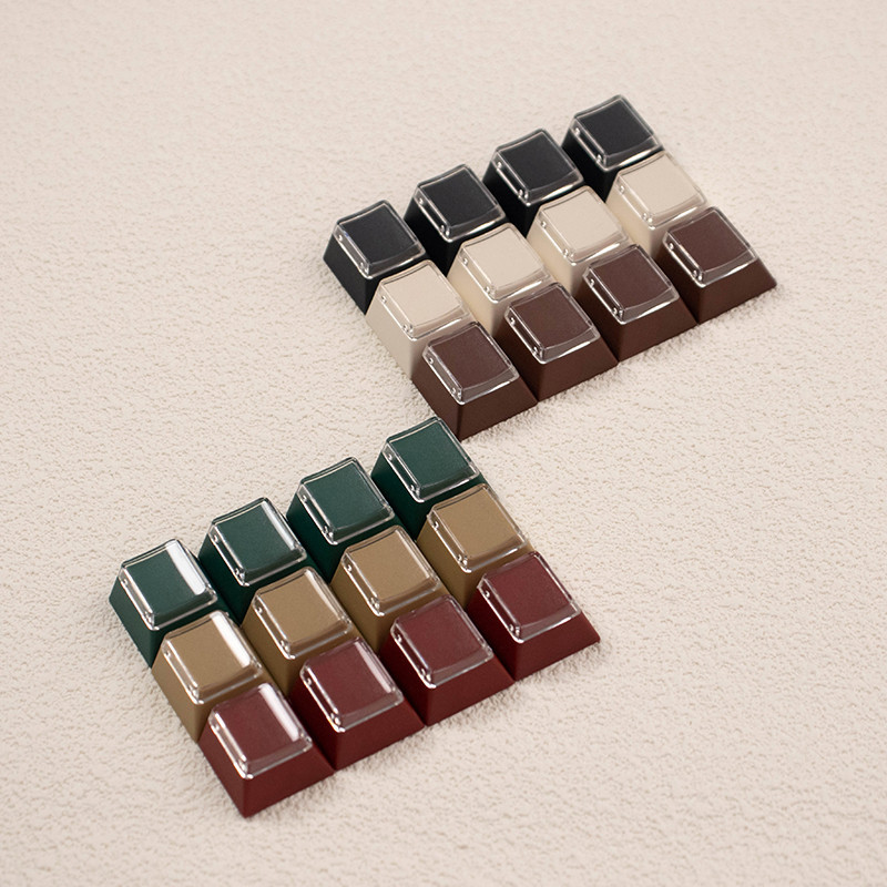 DIY Print the pattern keycap PBT+PC Cherry R4 profile keycaps for ...