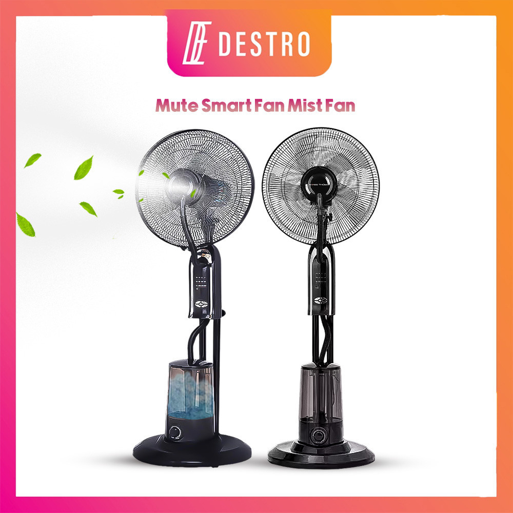 Destro Mist Water Spray Cooling Stand Fan Misting Fan Air Conditioning ...
