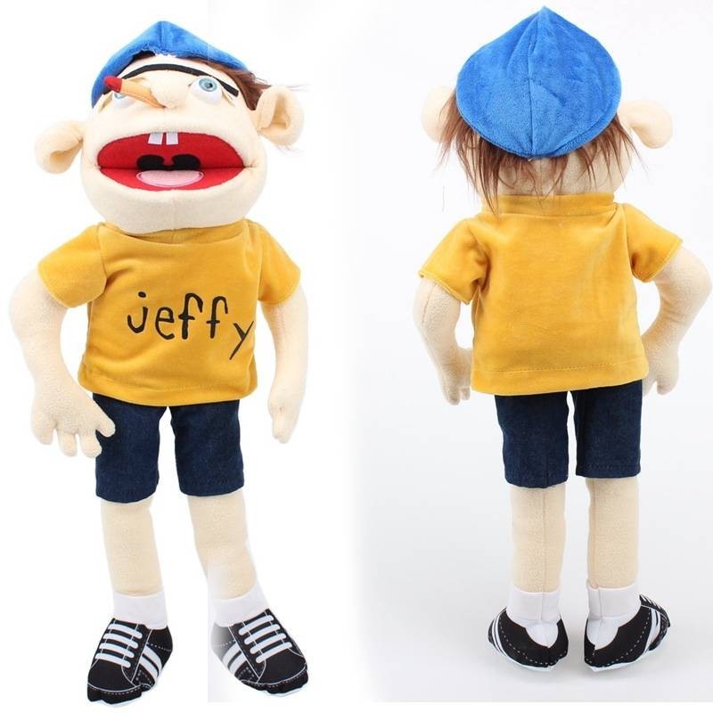Jeffy Character Cuddly Plush Hand Puppet Creative Toy Playtime For ...