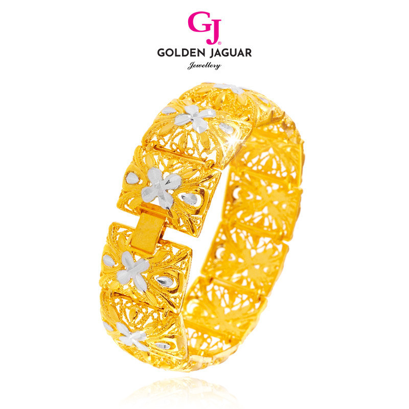 GJ Jewellery Emas Bangkok Emas Korea 24k Gold Plated Bracelet Bingkai ...