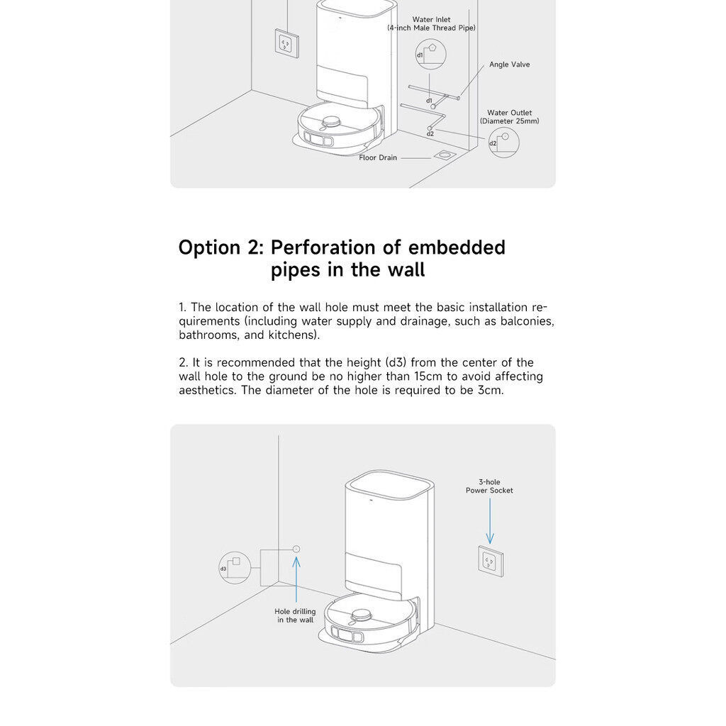 Xiaomi MiJia Infinite Vacuum Robot 2 Omni 2 Sweeping Mopping Robot 2 ...